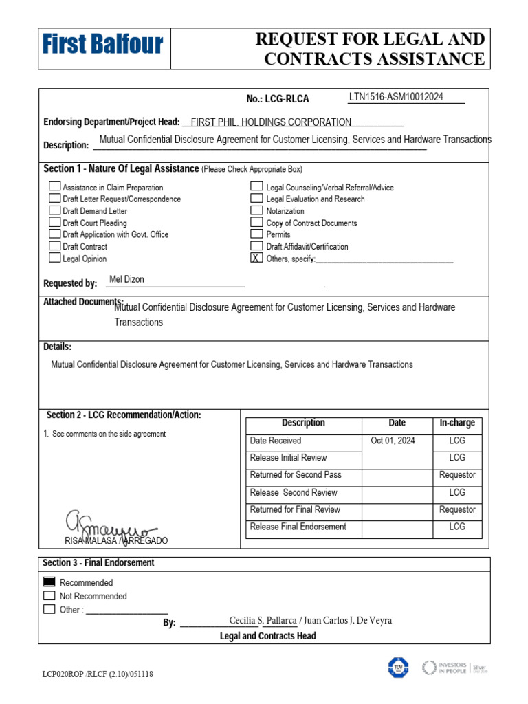 Rlca Ltn001516 | PDF