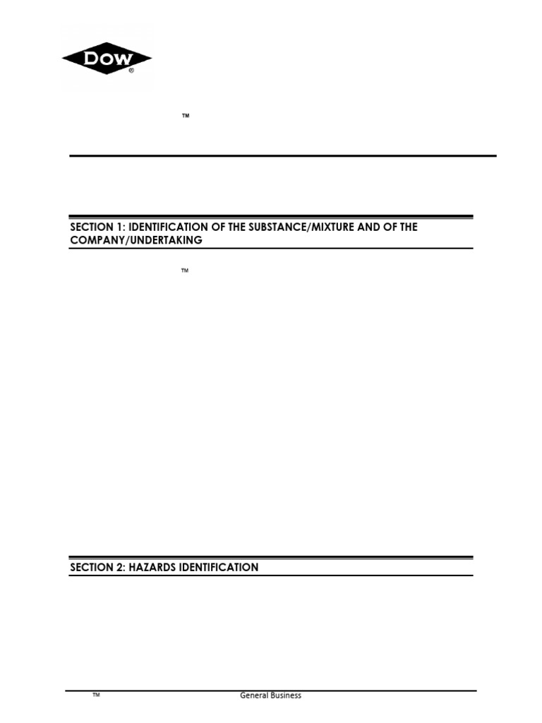 DOWANOL TPM Glycol Ether-Safety Data Sheet-EN | PDF