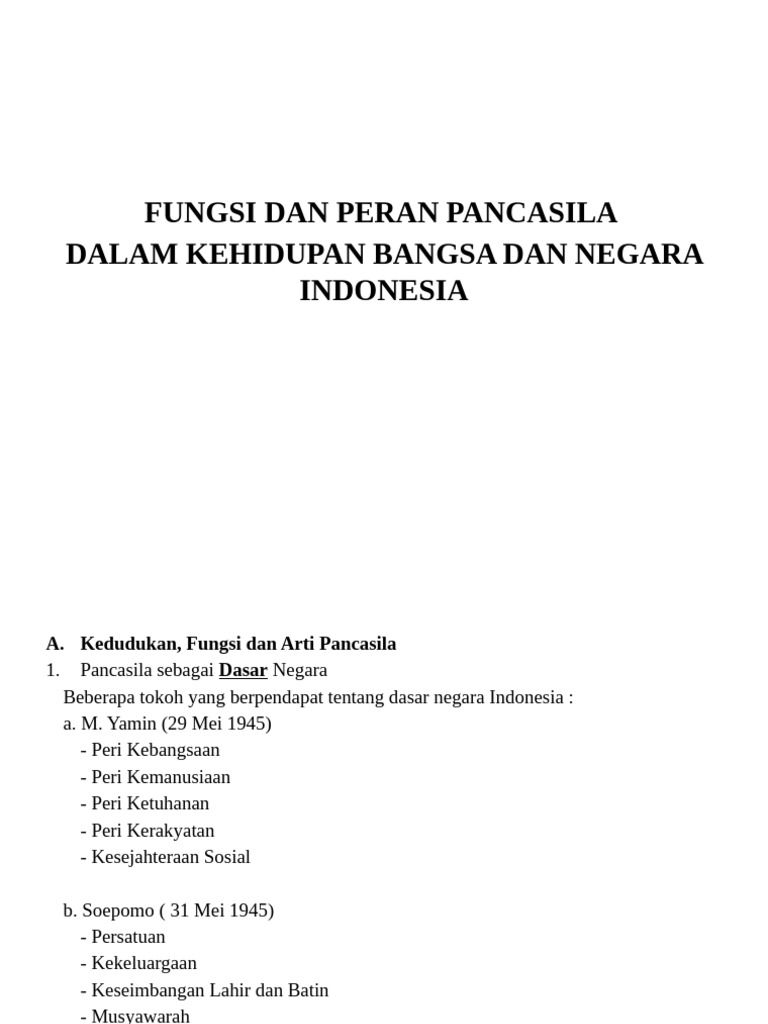 Materi Bab Ii PKN X | PDF