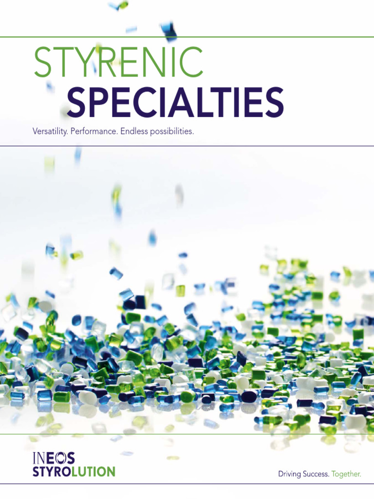 INEOS Styrolution Styrenics Specialties 2021 | PDF