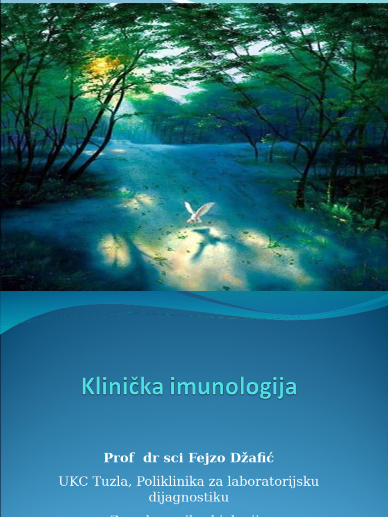 Klinicka Imunologija - Opsta 2020 | PDF