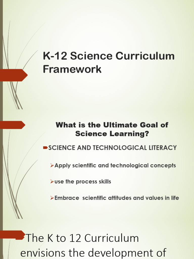 Module 1 Science Curriculum Framework | PDF