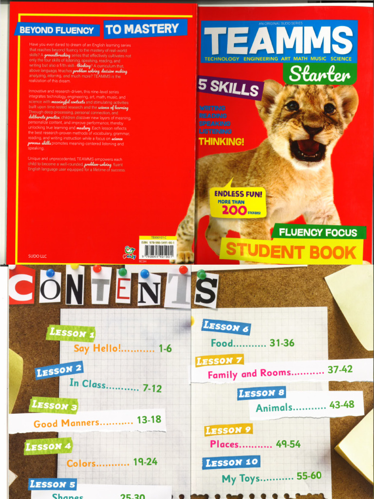 Teamms Starter Student Book | PDF