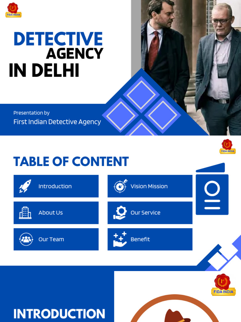 First Indian Detective Agency Overview | PDF | Background Check ...