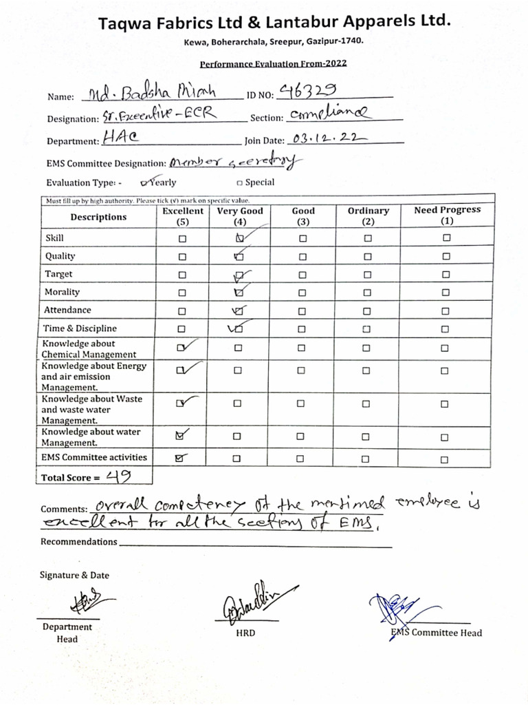 EMS Competency | PDF