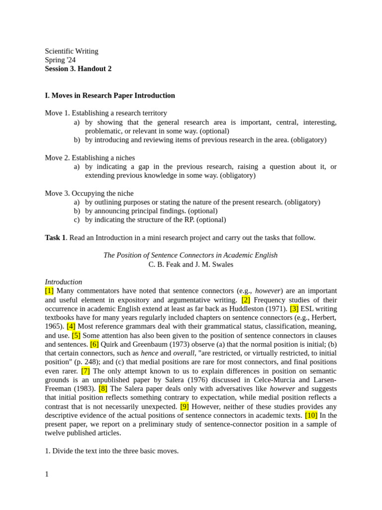 SW Session 3 Handout 2 | PDF
