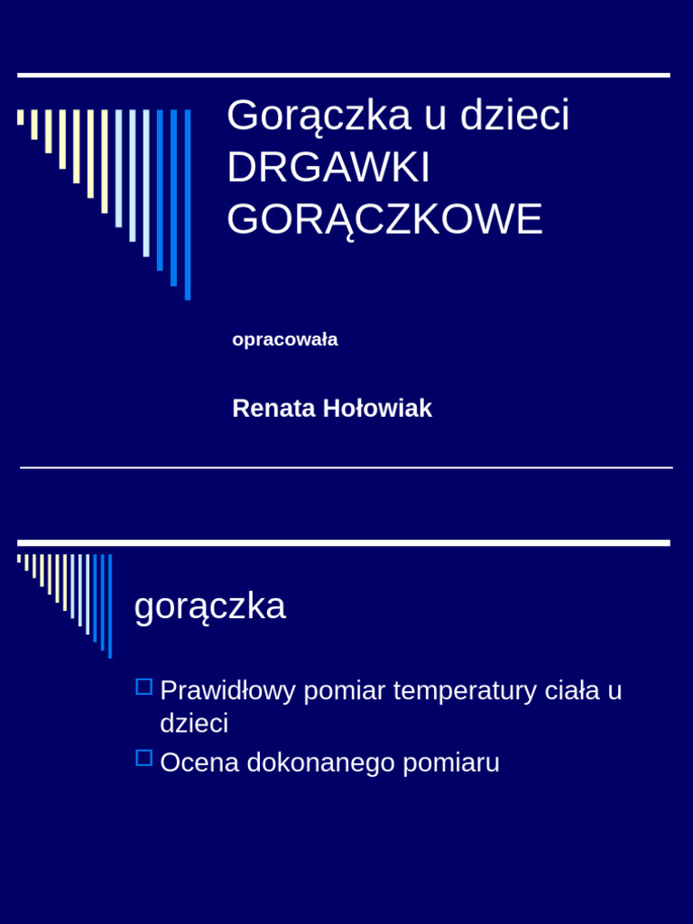 Drgawki Goraczkowe | PDF