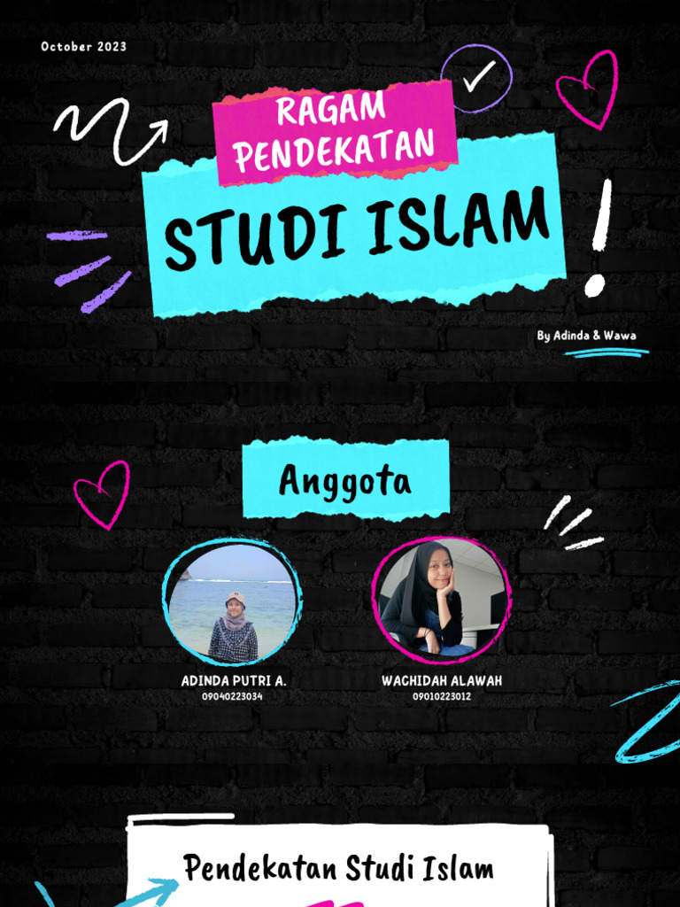 Ragam Pendekatan Studi Islam | PDF