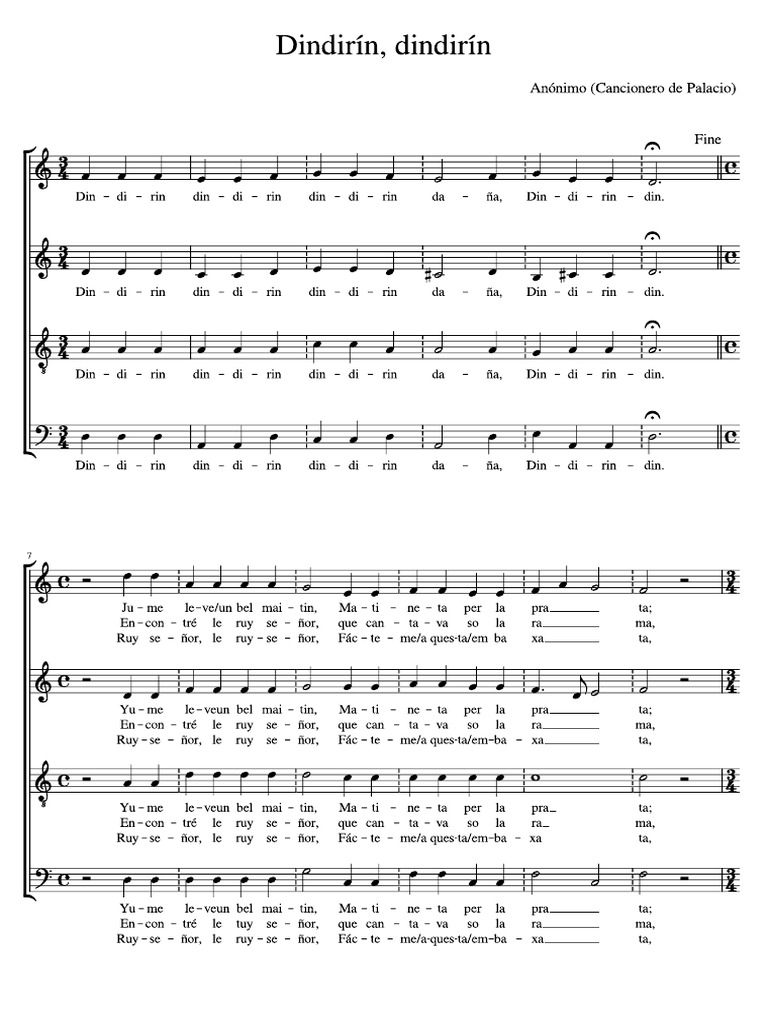 Dindirindin | PDF