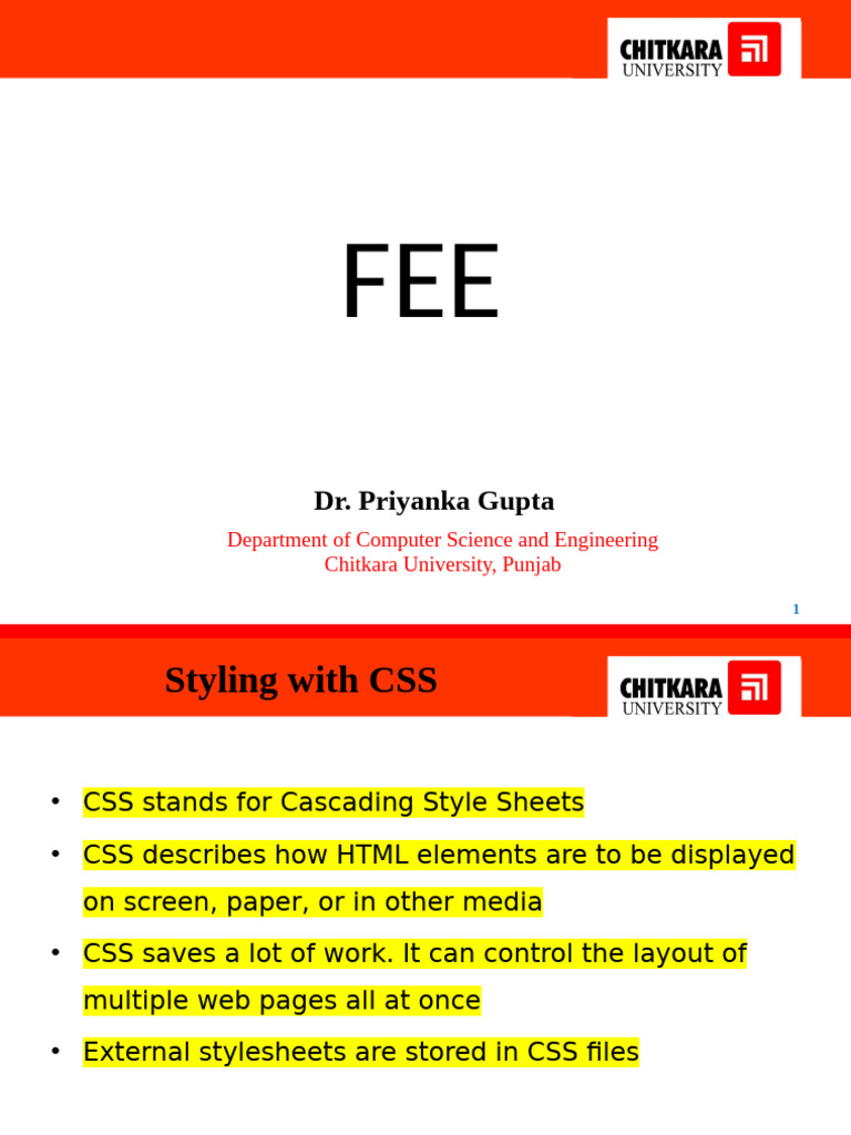 15-17 - Styling With CSS | PDF