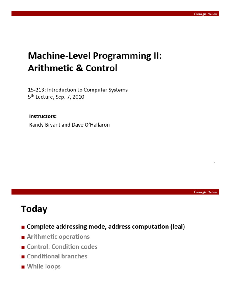 05 Machine Control | PDF