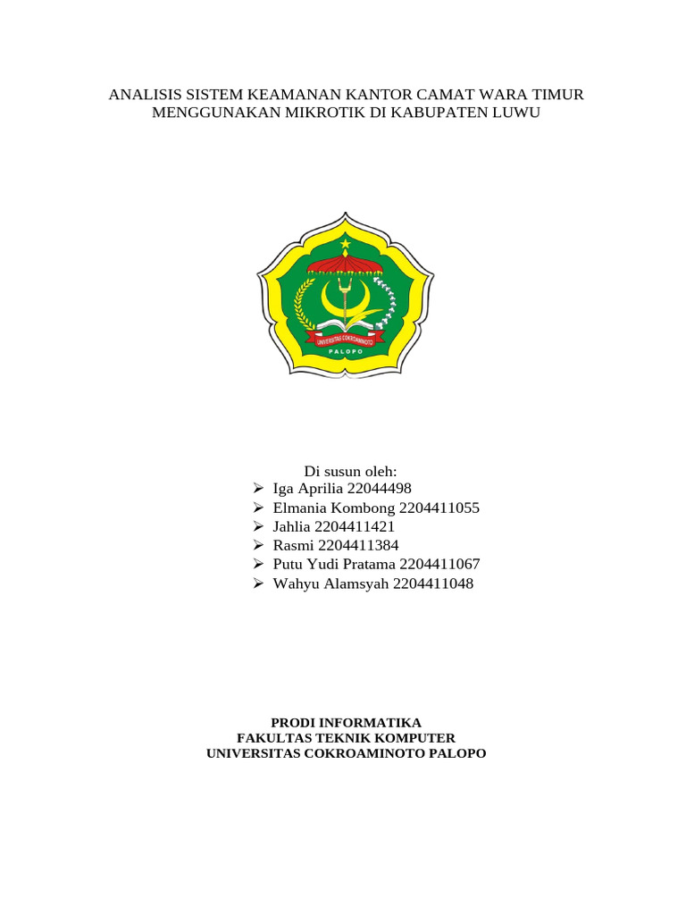 Analisis Kelompok 5 | PDF