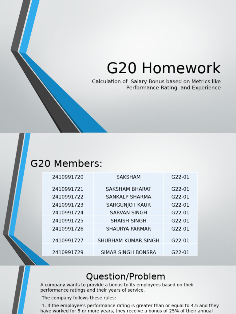 G20 Homework Python | PDF