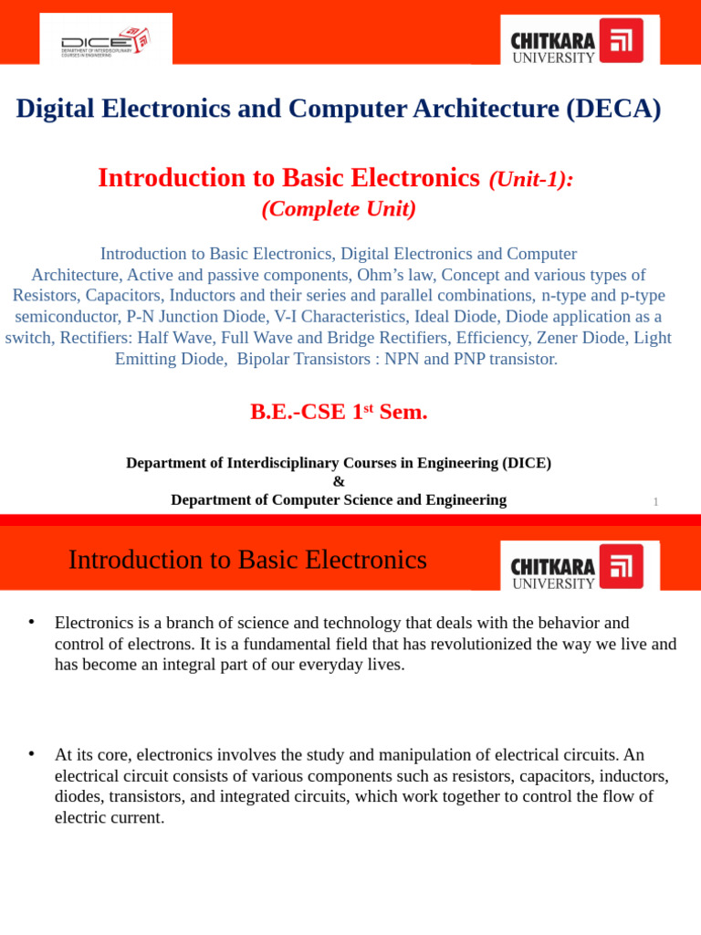 DECA - Unit 1 Complete | PDF