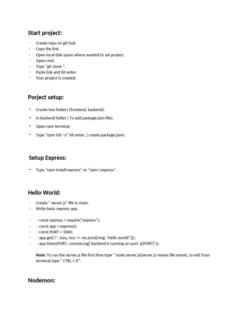 Mern Stack Notes | PDF Mern Stack Notes | PDF