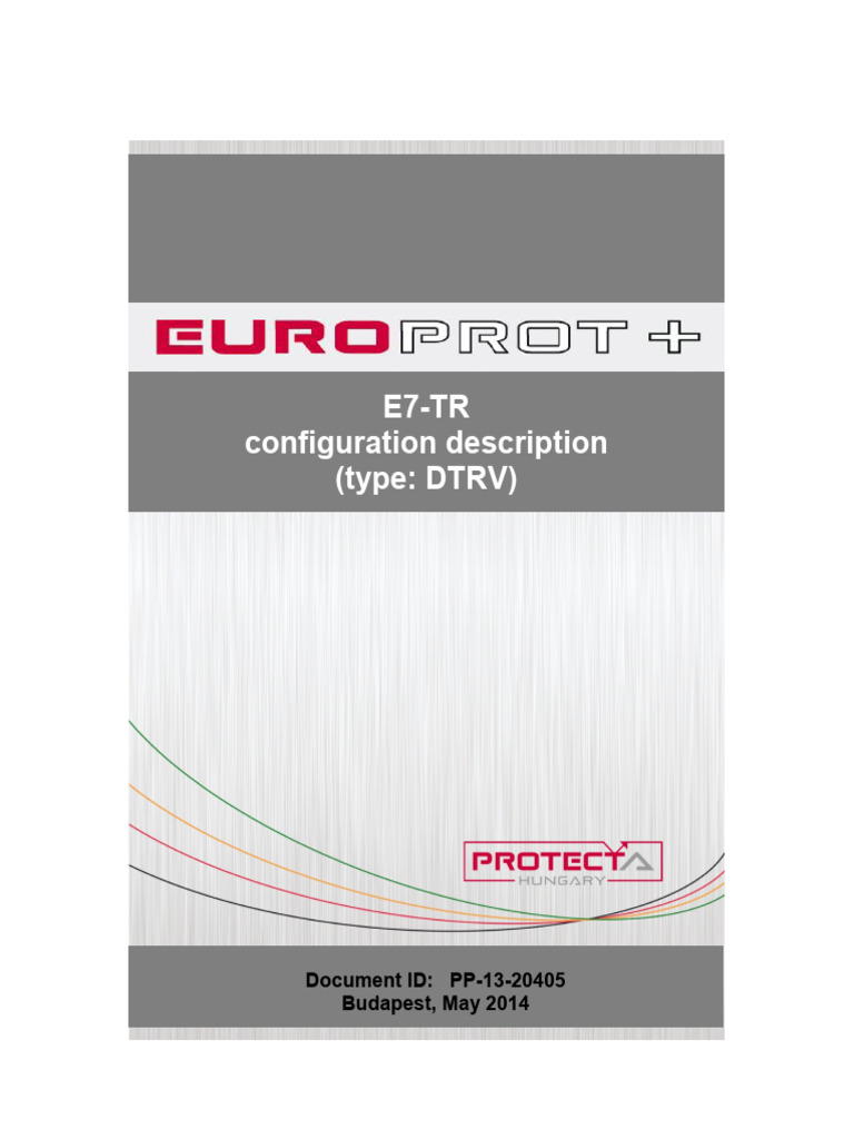 Dtrv-E7-Tr Config v2.0 | PDF
