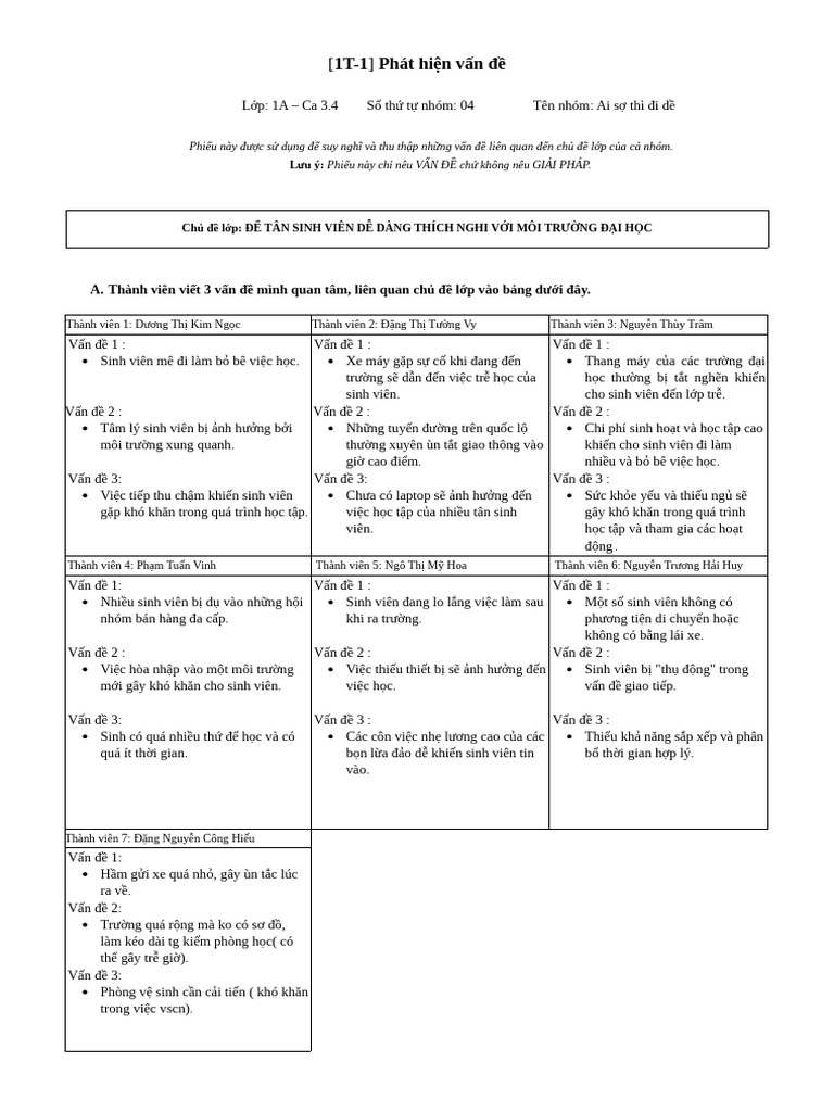(1T-1) - Nhóm 04 | PDF