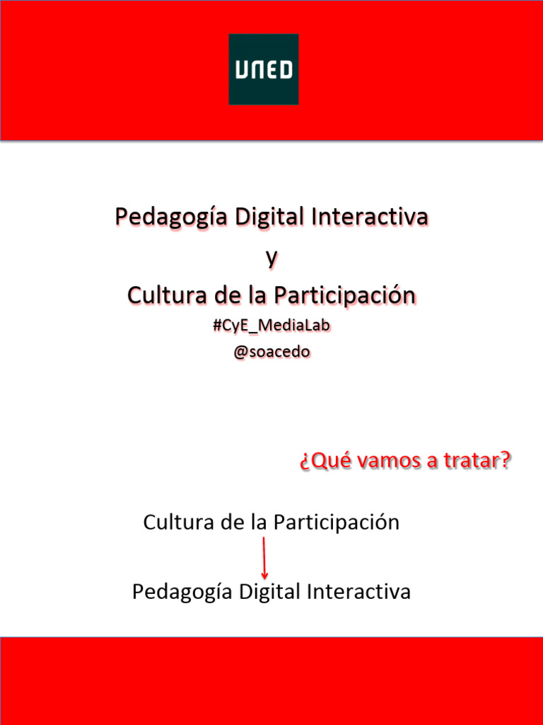 Pedagogi - A Digital Interactiva Cultura de La Participacio - N | PDF