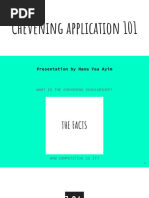 Chevening Scholarship Application Timeline 2025 | PDF | Finance & Money ...