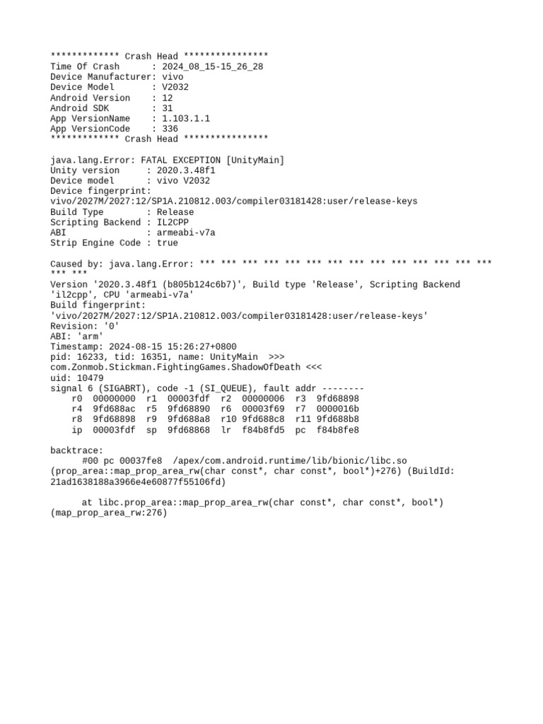 Mod Menu Crash 2024 08 15-15 26 28 | PDF