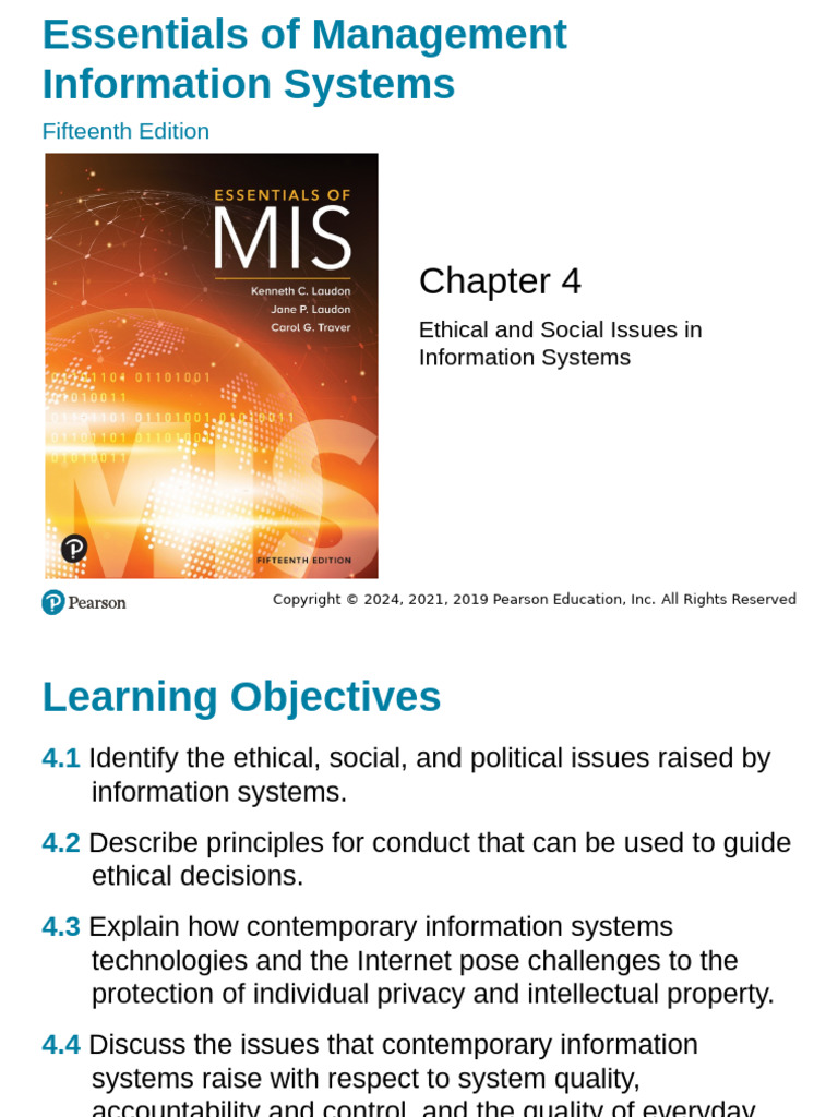 Laudon Emis15 PPT ch04 | PDF