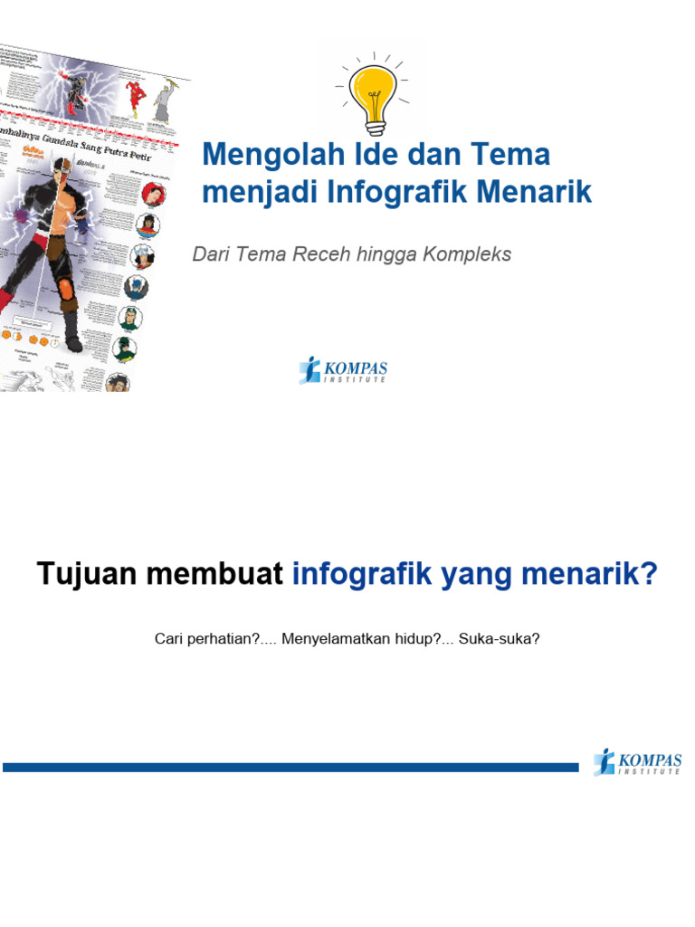 Kompas Institute-Sesi 3-Infografik Tematis | PDF