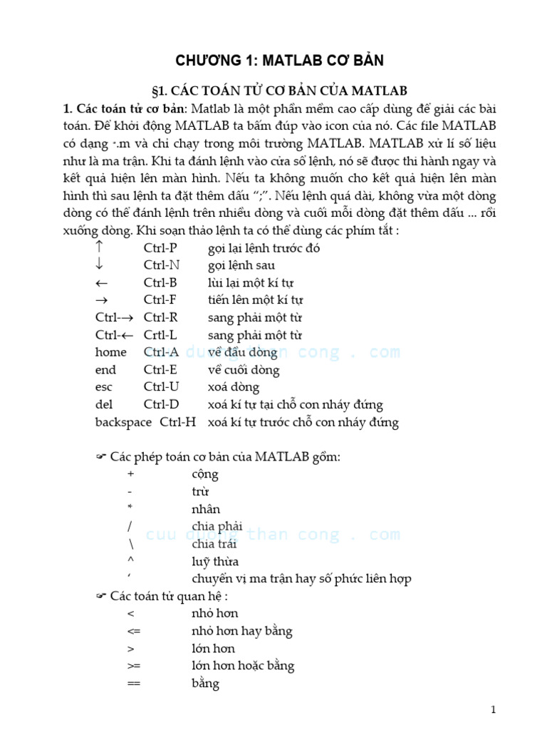 Matlab - Tran-Van-Chinh - Chuong-1 - Matlab-Co-Ban - (Cuuduongthancong ...