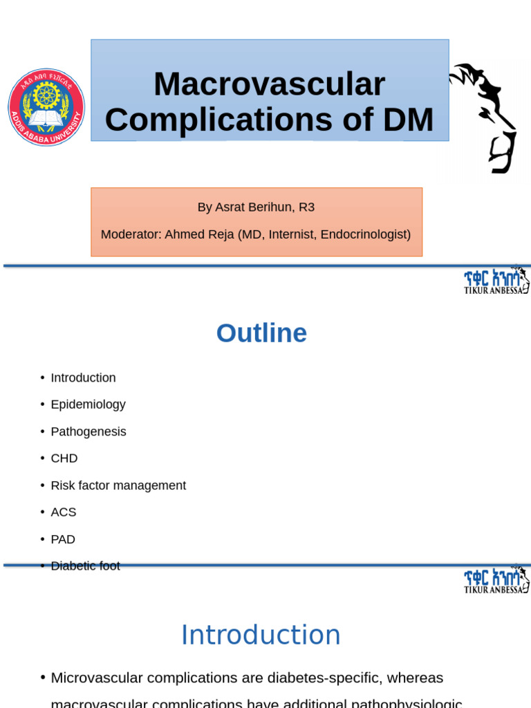 DM Macrovascular Cxs | PDF | Cardiovascular Diseases | Percutaneous Coronary Intervention
