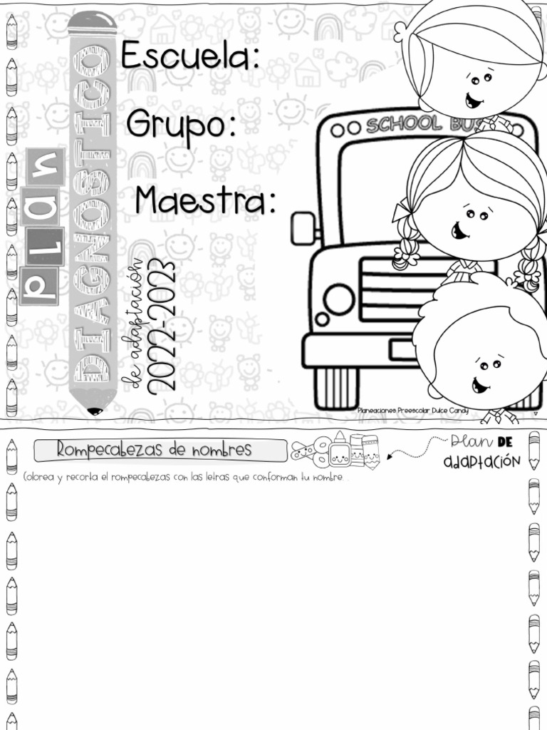 Cuadernillo Diagnostico 22-23 Dulce Candy Sem 2 | PDF