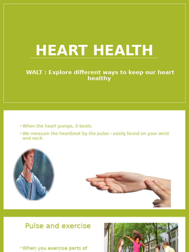 A Healthy Heart | PDF