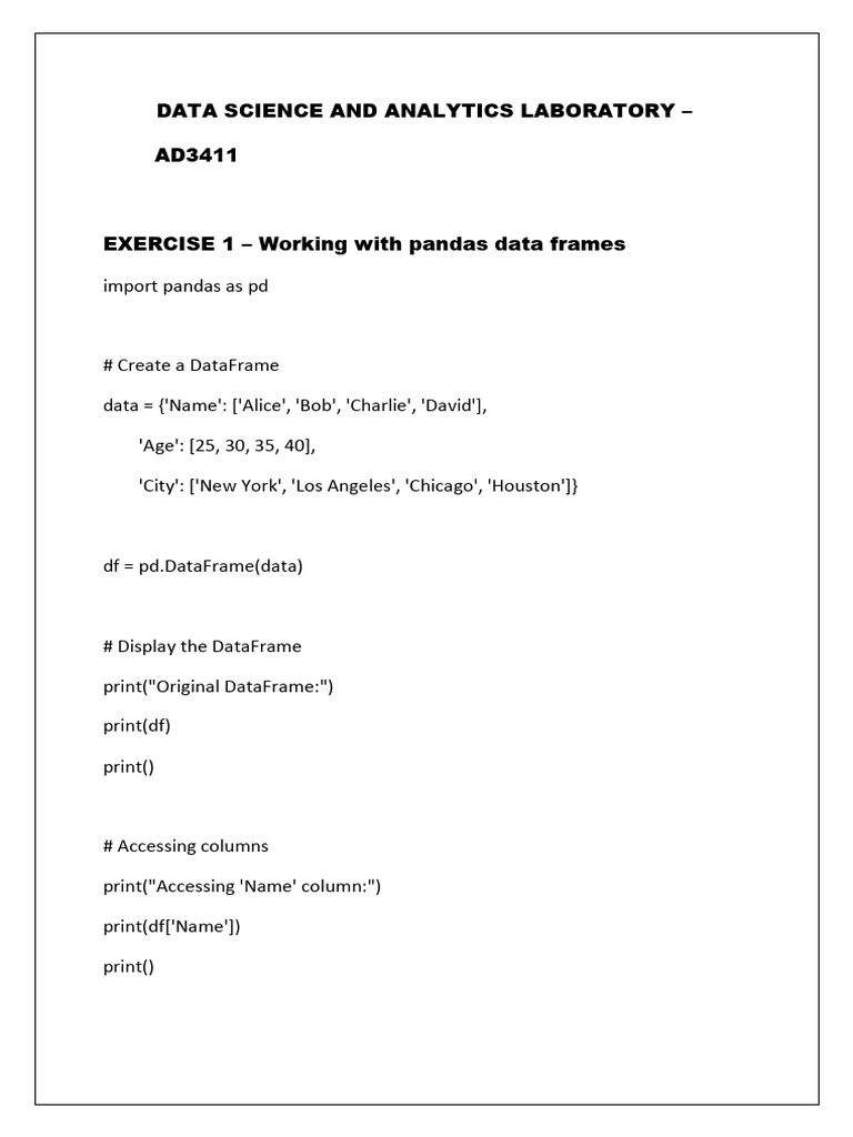 Dsa Laboratory | PDF