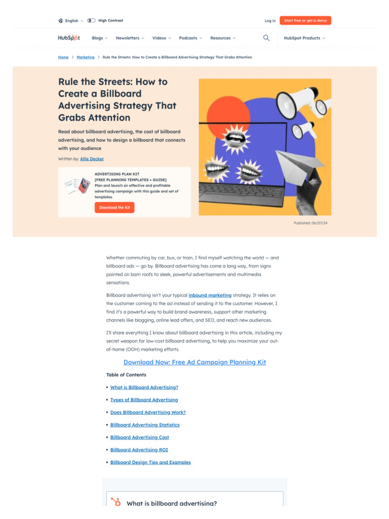 Billboard Best Practice Design | PDF