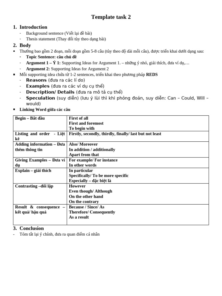 Template Task 2 | PDF