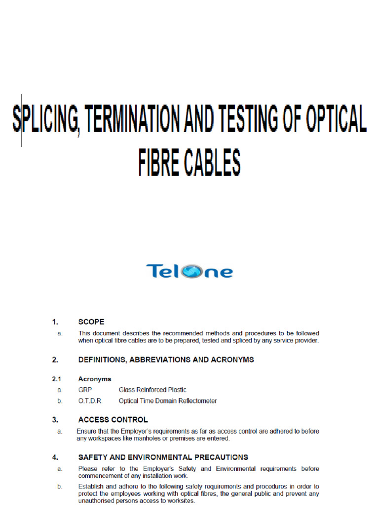Testing and Splicing of | PDF
