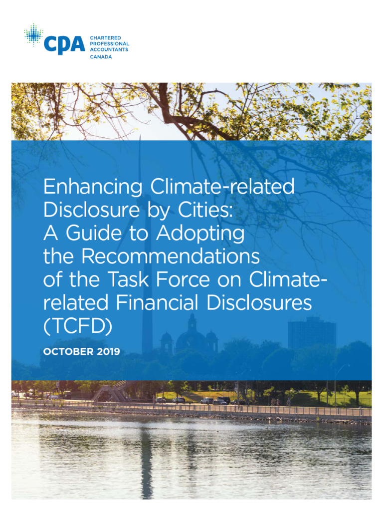 RG TCFD Guidance For Cities Feb 2020 | PDF