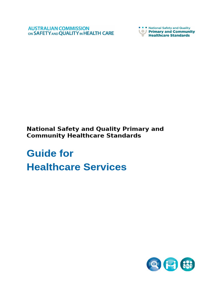 NSQPCH Standards Guide Healthcare Services | PDF