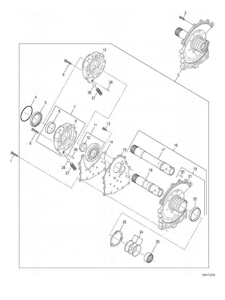 10-604 - Front Support and Oil Pump | PDF