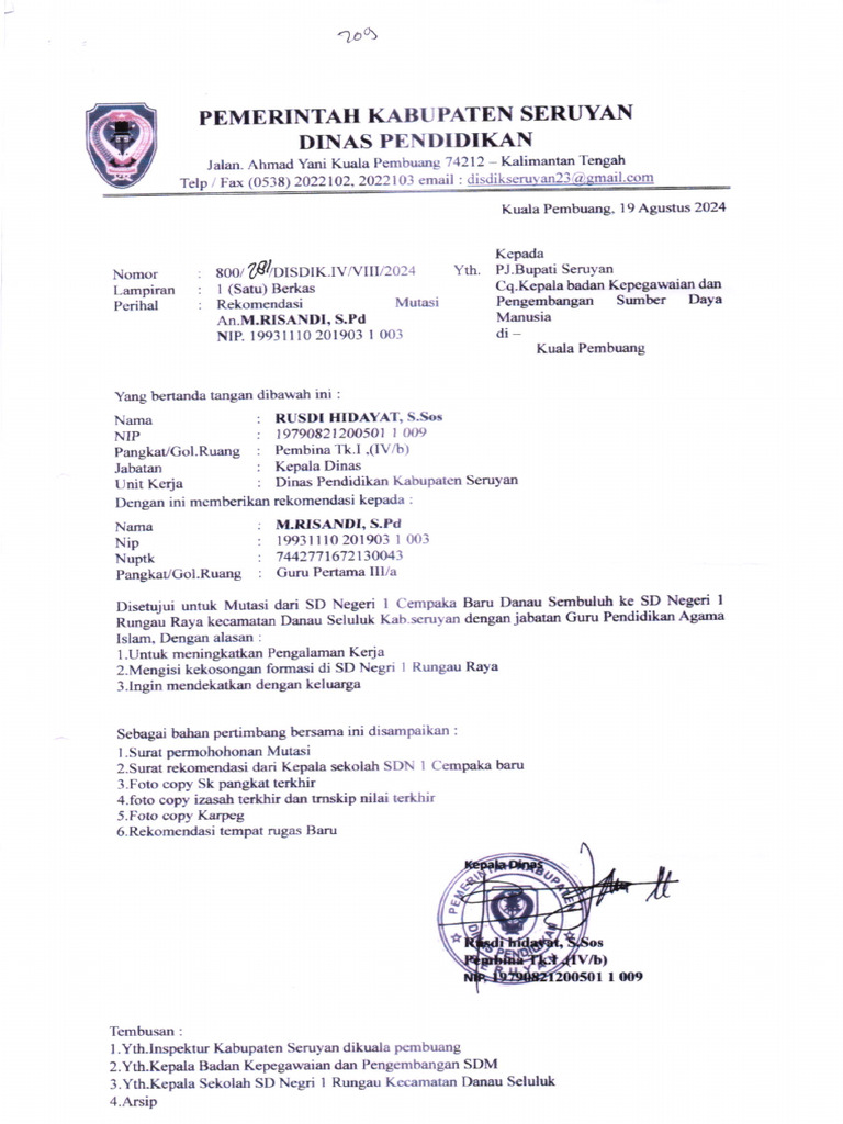 Pemerintah Kabij: Pendidikan | PDF