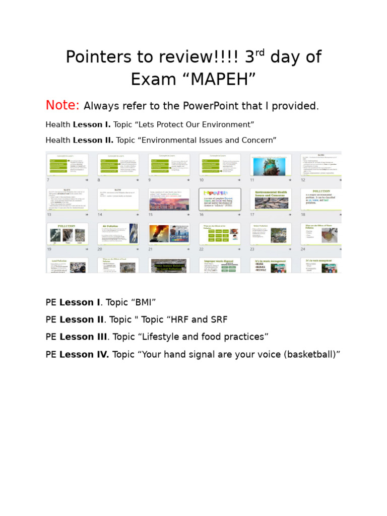 Pointers To Review | PDF