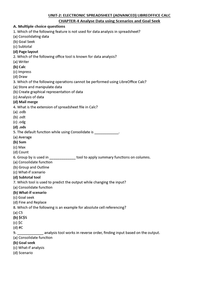 Unit 2 Chapter 4 | PDF