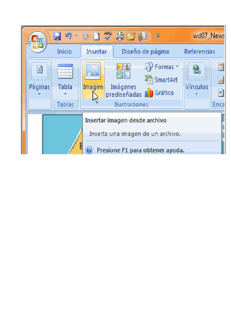 Word Imagen | PDF