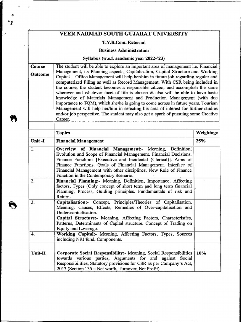 Business Administration | PDF