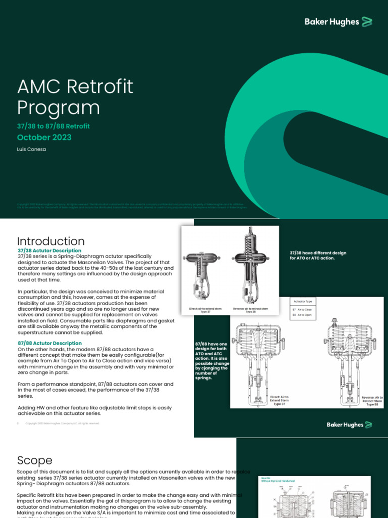 AMC Retrofit Program | PDF