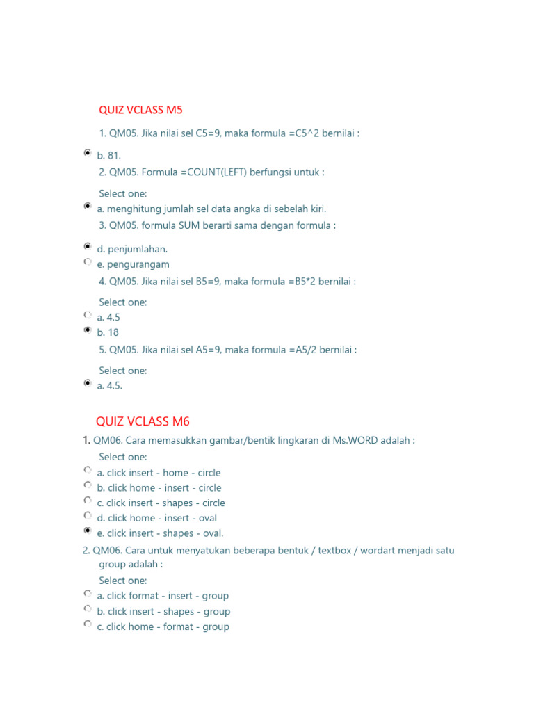 Kumpulan Materi & Quiz PAK 2B SEMESTER 2 | PDF