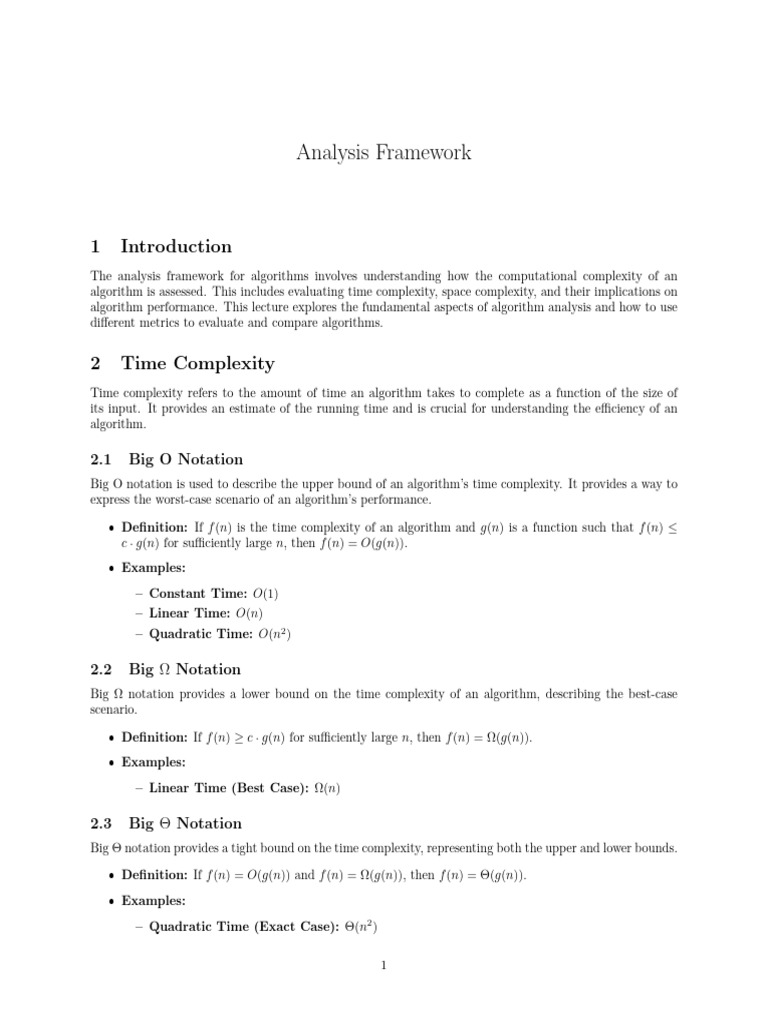 04.analysis Framework | PDF