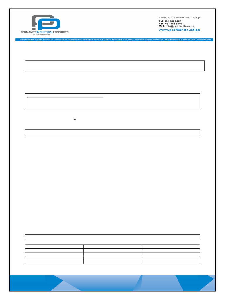 Permanite - Xylene MSDS | PDF