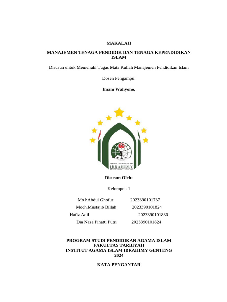 Menejemen Pi Kel. 08 | PDF