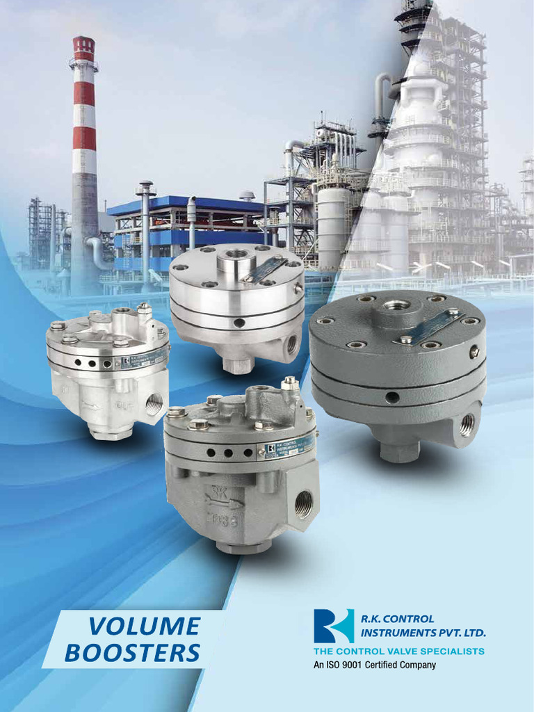 R.K Control Instruments Pvt. Ltd. Volume Boosters | PDF