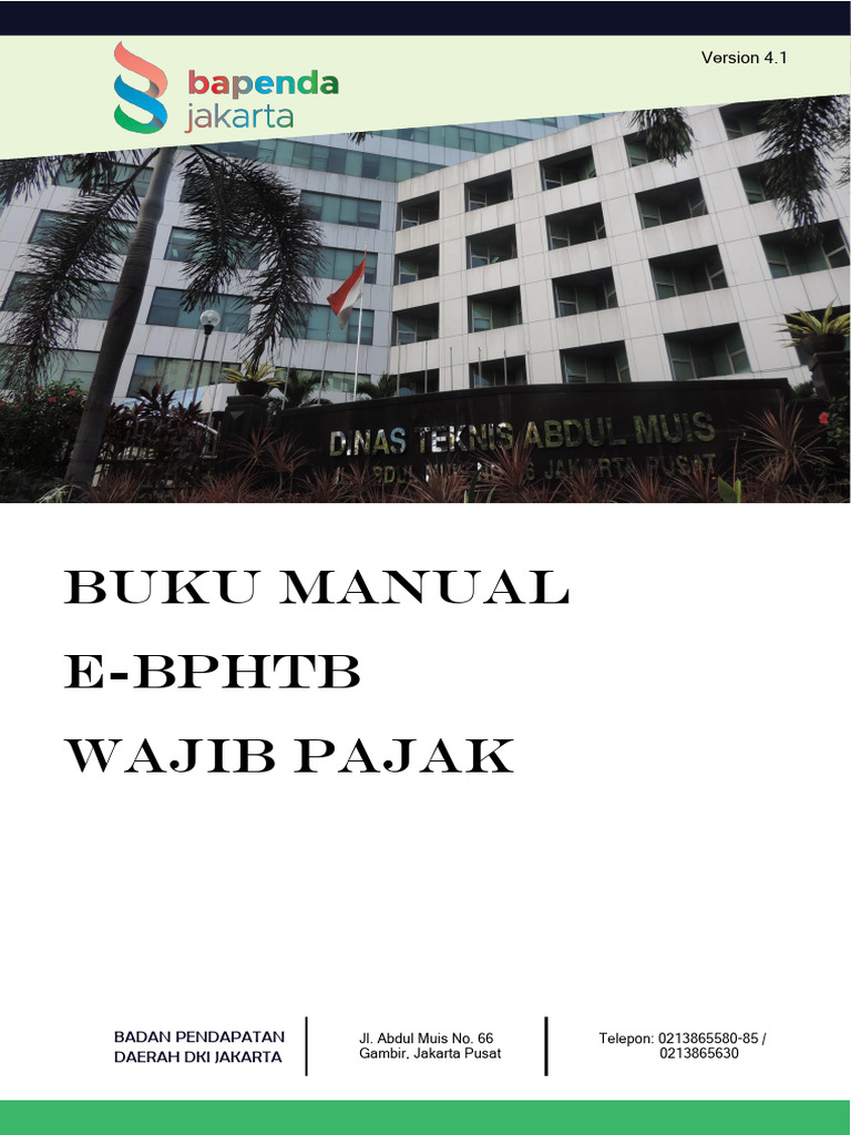 Manual E-BPHTB Wajib Pajak v.4.1 | PDF