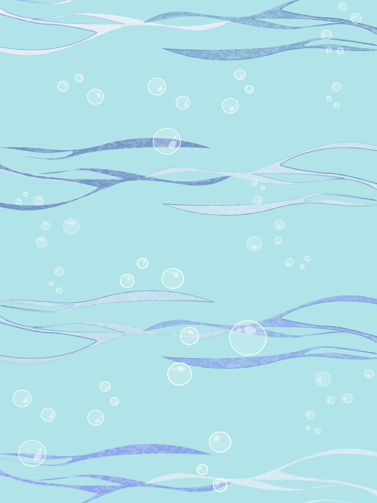 Blue Creative Illustrated Underwater Ocean Page Border - 20240928 ...
